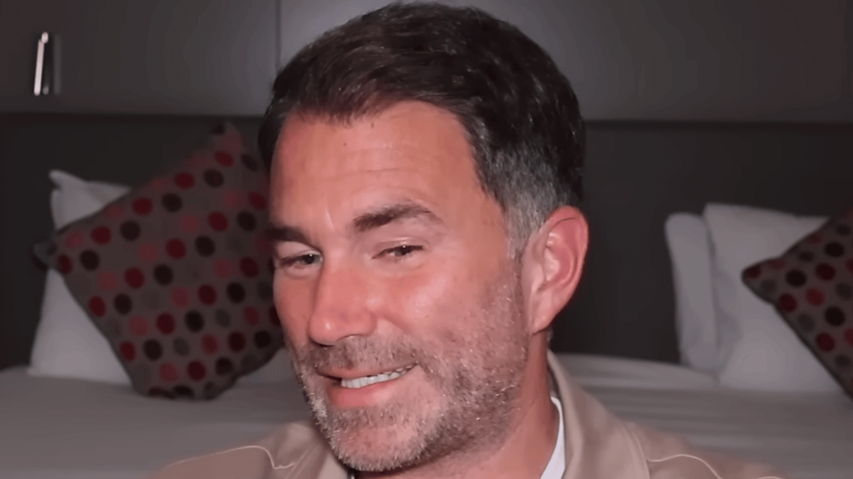 Eddie Hearn reveals Conor Benn's response when asked about joining Dana ...