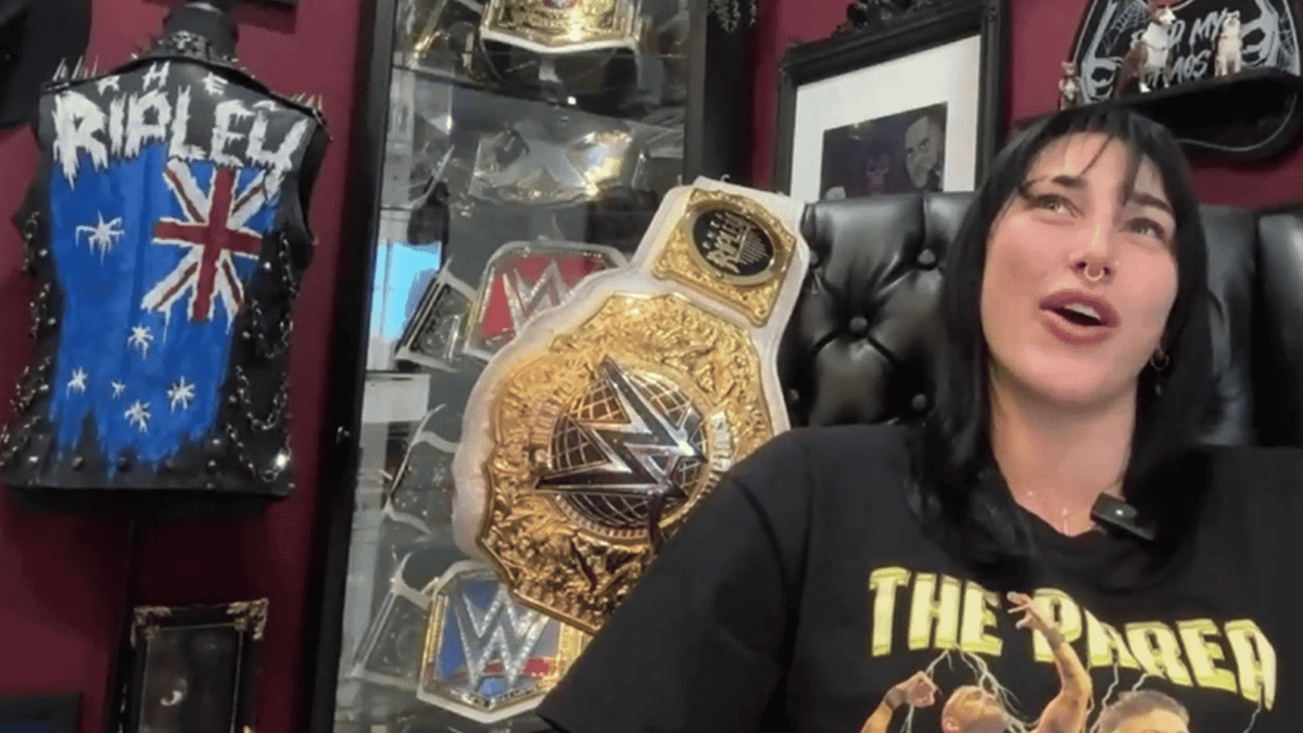 Rhea Ripley on being an Australian treasure on a national stage