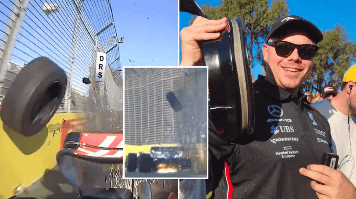 F1 fan suffers freak injury during Australian Grand Prix as flying ...