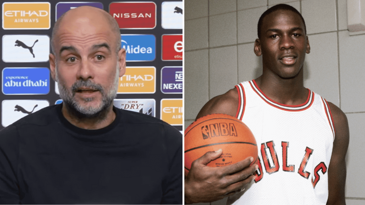 Pep Guardiola compares one of his Man City players to NBA great Michael ...