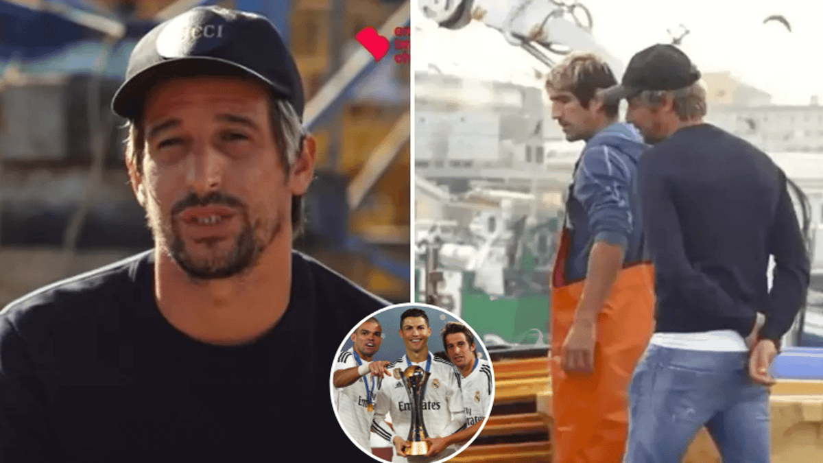 Ex-Real Madrid star Fabio Coentrao is now living a very different life ...