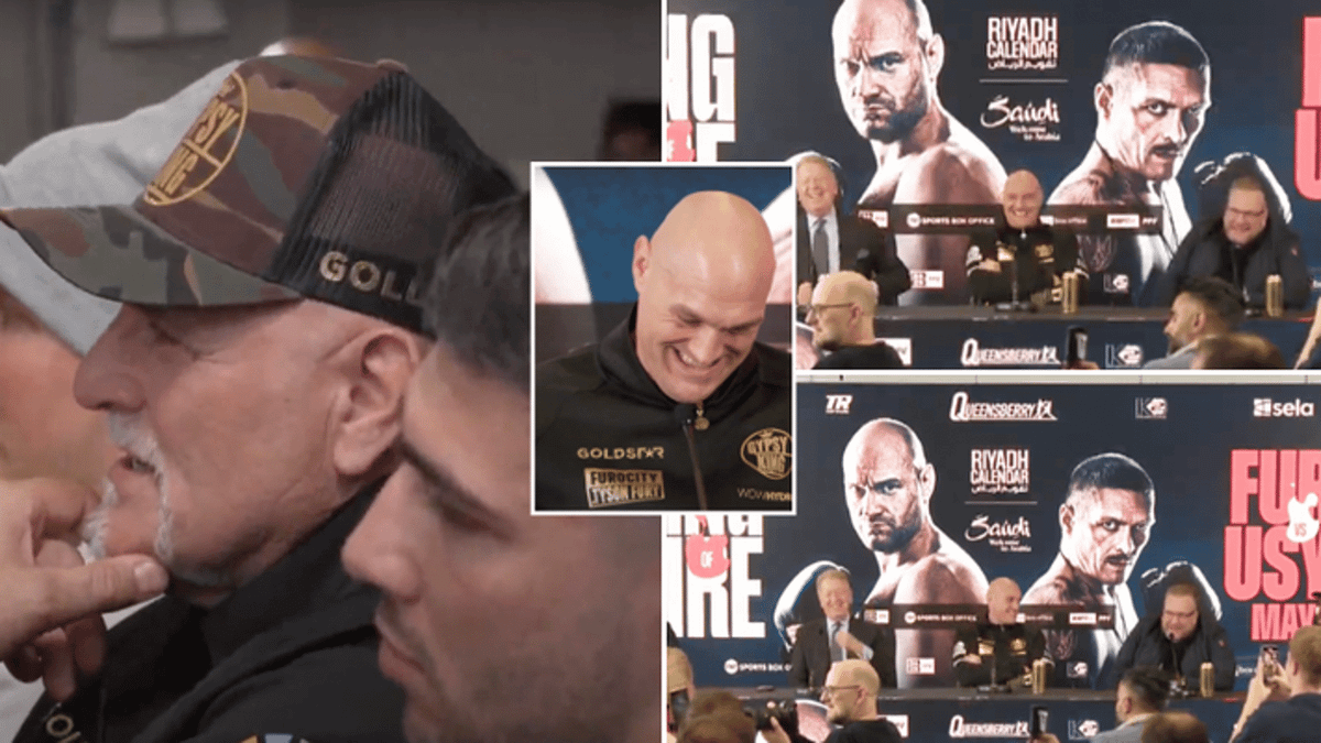 Tyson Fury stunned as dad John makes prediction for Oleksandr Usyk ...
