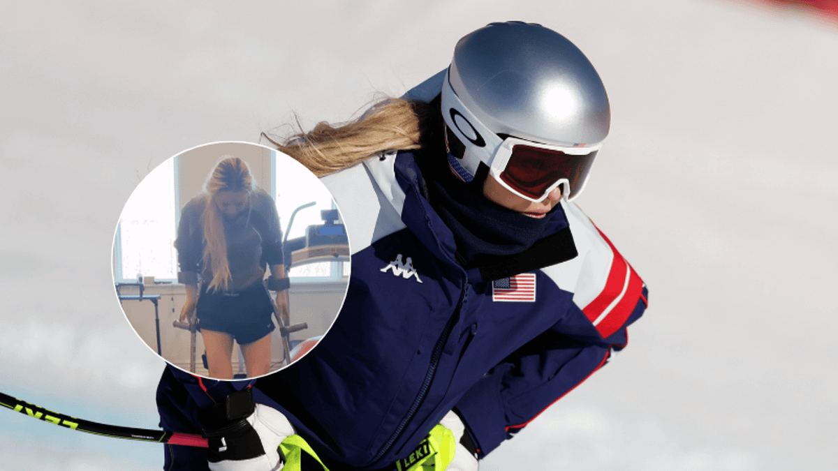 Lindsey Vonn shows surgery scars in new video after Olympics crash