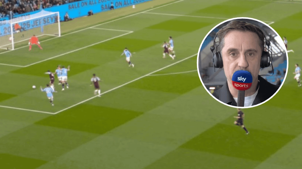 Gary Neville asks are 'they allowed to do that' on air after ...
