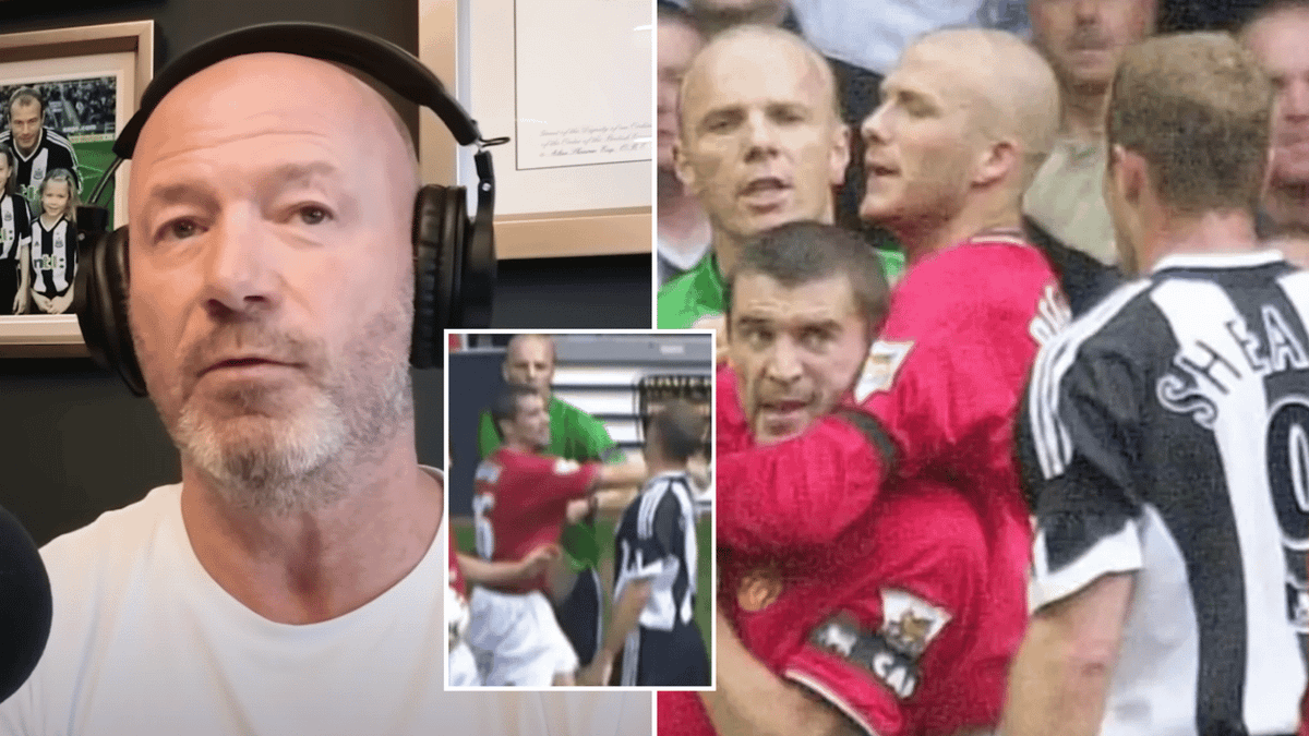 Alan Shearer gives honest take on idea of fighting Roy Keane in boxing ...