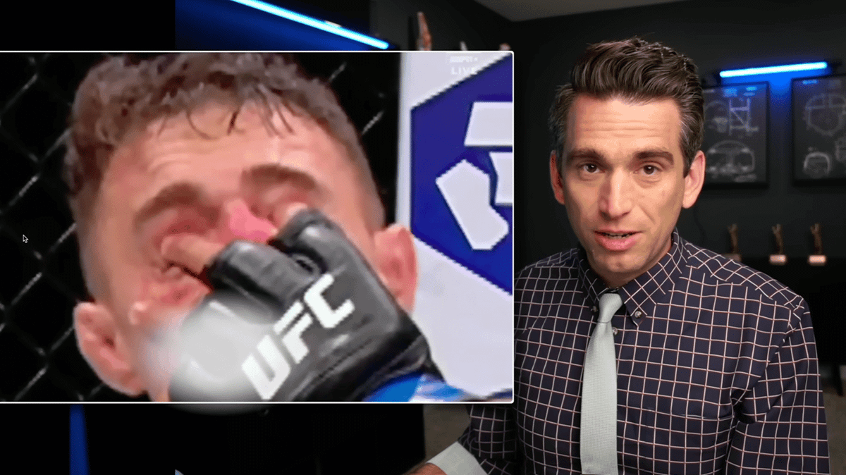 Doctor Makes 'Nonsense' Claim After Watching Tom Aspinall Eye Poke Incident