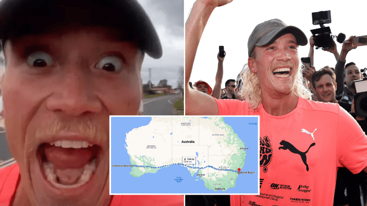 Local legend Nedd Brockmann has a book coming out about his 4,000km, 46 ...