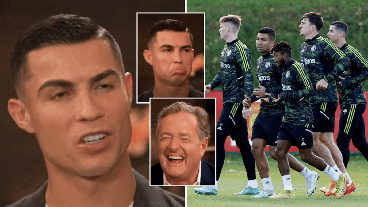 Cristiano Ronaldo only names three Manchester United players as 'top ...