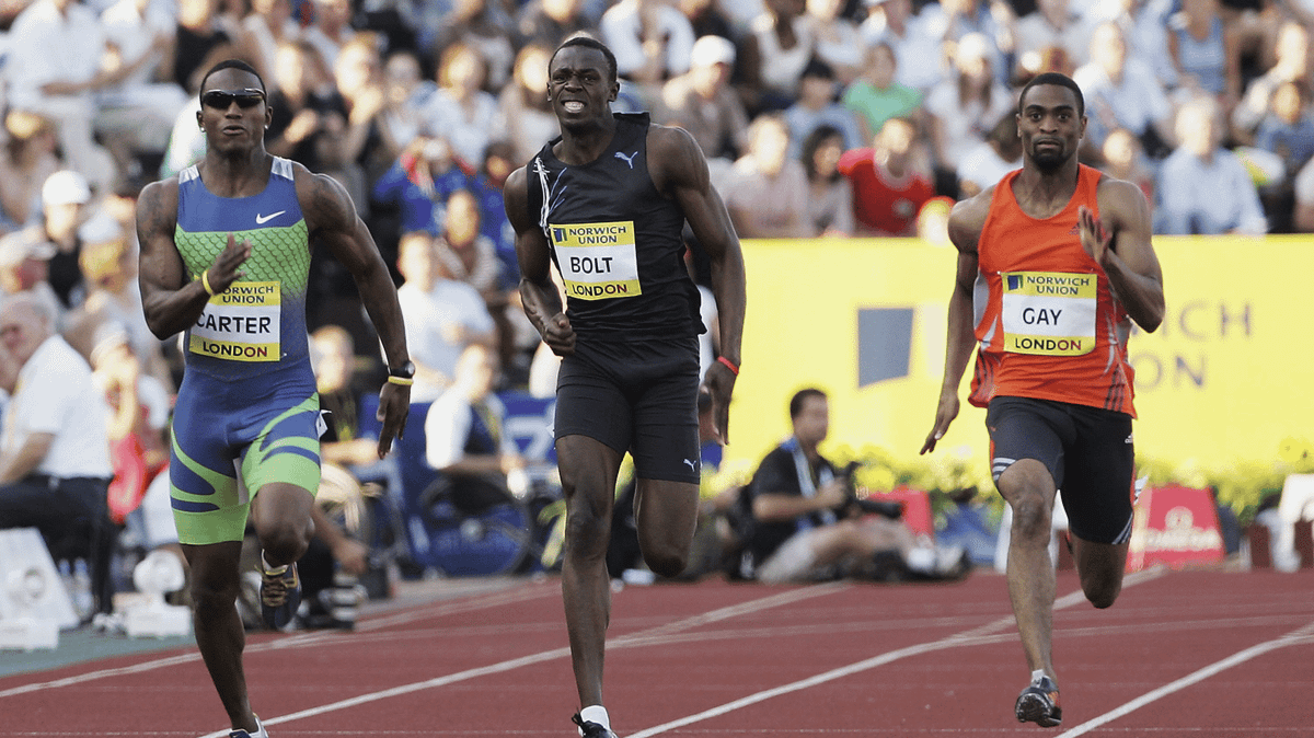 Sprinter who 'truly rattled' Usain Bolt after beating him in 200m race ...