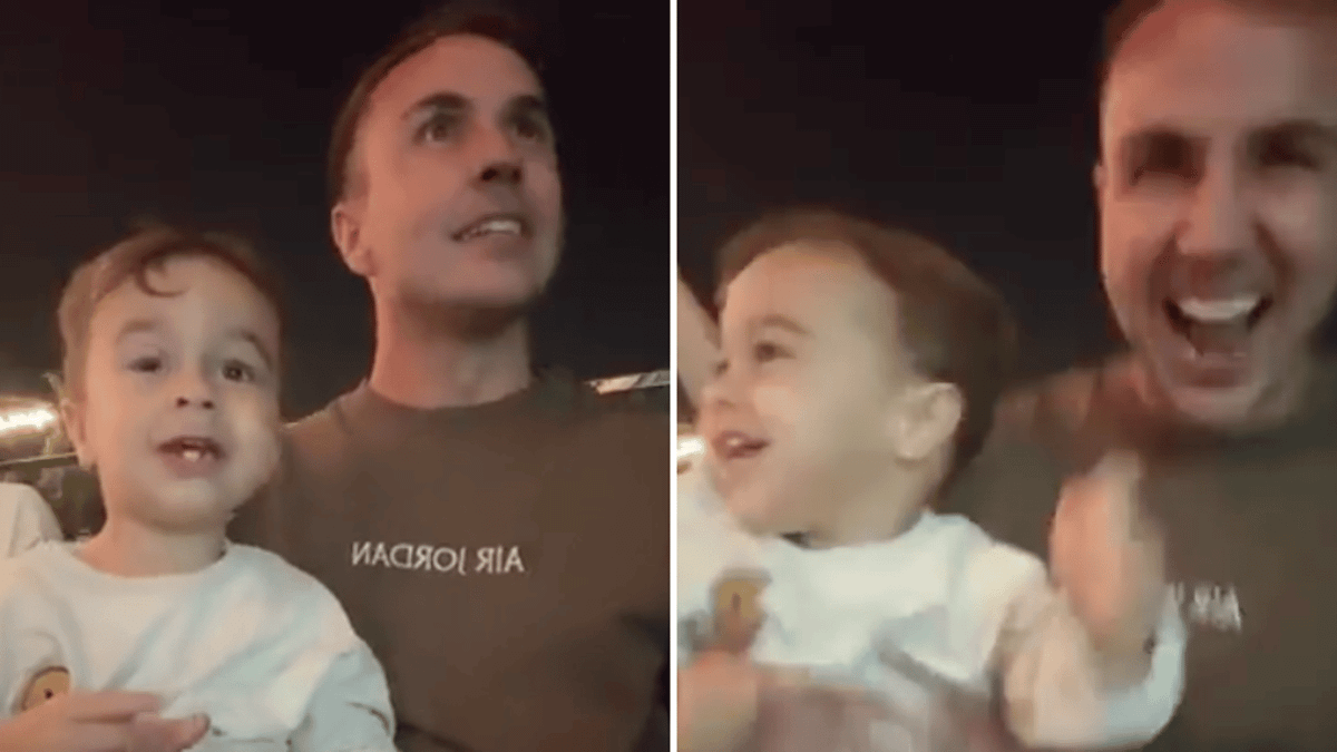 Mario Gotze celebrated Argentina's World Cup final win with son, eight ...