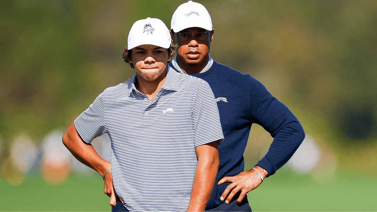 PGA Tour star reveals what Tiger Woods' golf prodigy son is like behind ...