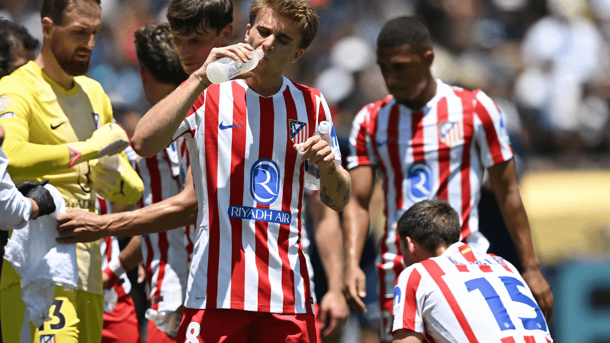 Atletico star suffers unusual extreme heat injury at Club World Cup as ...