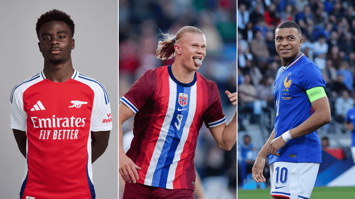 Top 20 forwards in world football named and ranked including Harry Kane ...