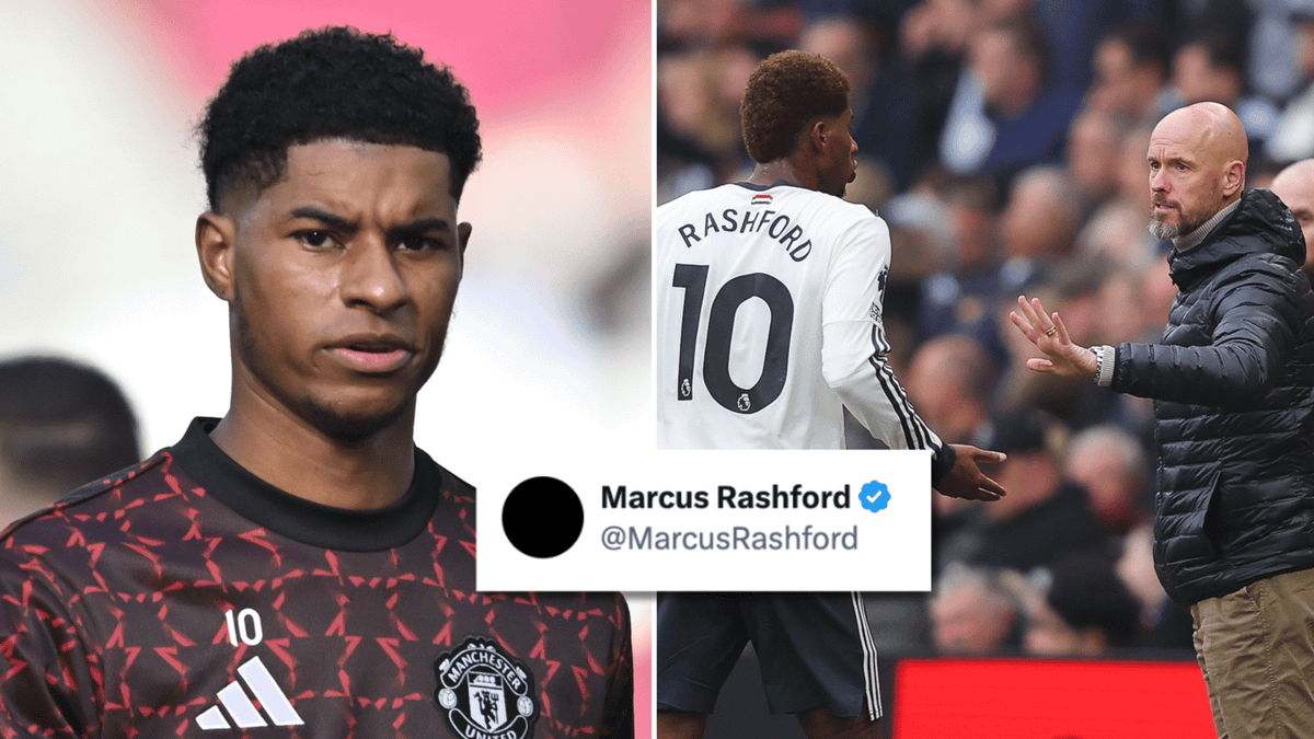 Marcus Rashford breaks social media silence after Erik ten Hag's ...