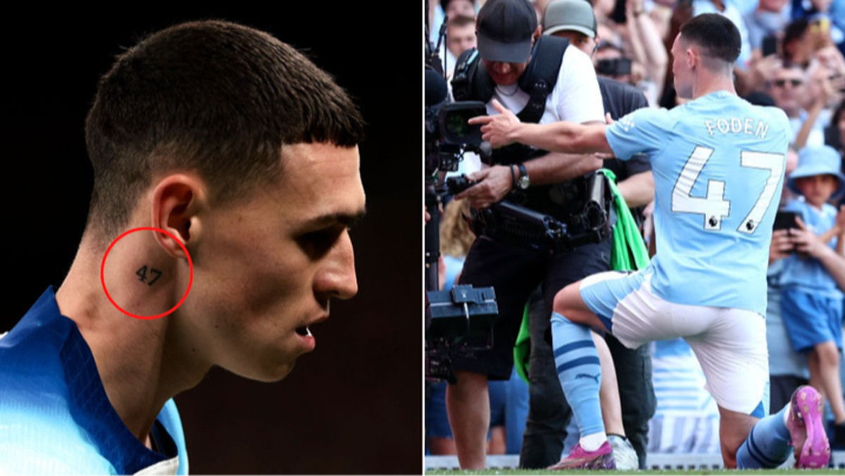 The heartwarming reason why Phil Foden wears number 47 for Manchester ...