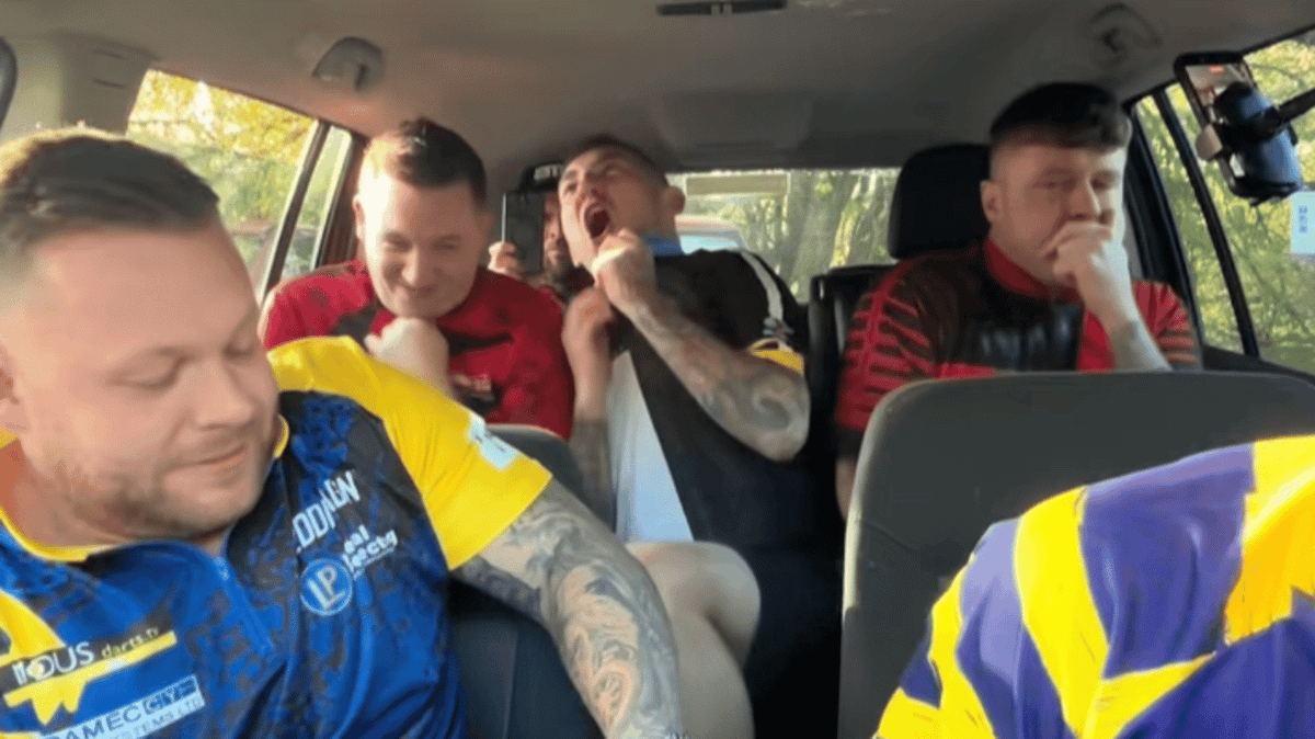 Influencer Projectile Vomits Over Two Darts Stars in Disgusting Viral Video