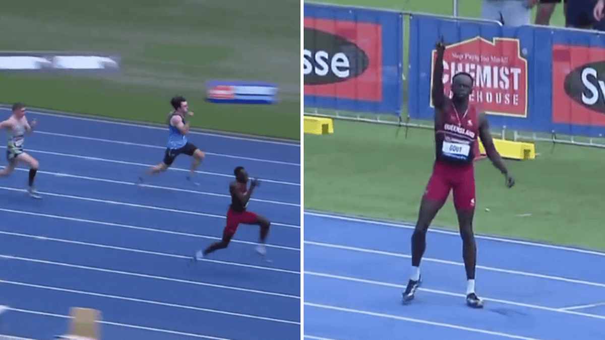 Viral teenage sprint sensation Gout Gout breaks another record as fans ...