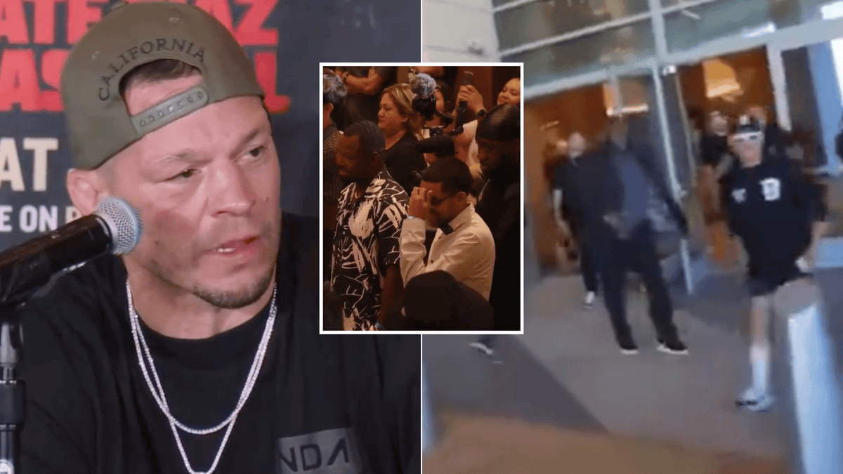 Nate Diaz loses it after being ‘disrespected’ by streamer during Jorge ...