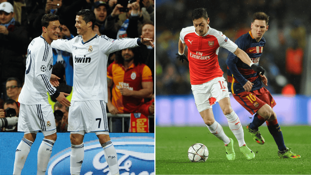 Mesut Ozil gave bizarre answer to Cristiano Ronaldo or Lionel Messi ...