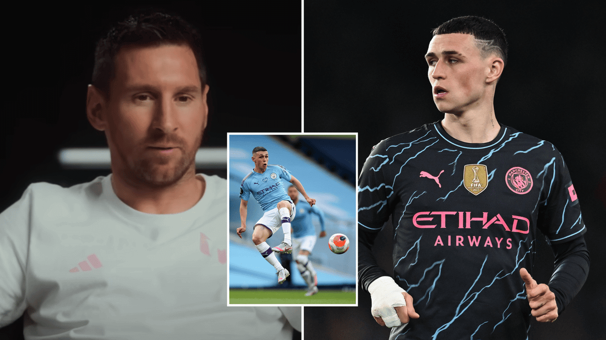 Lionel Messi's prediction about Phil Foden from four years ago ...