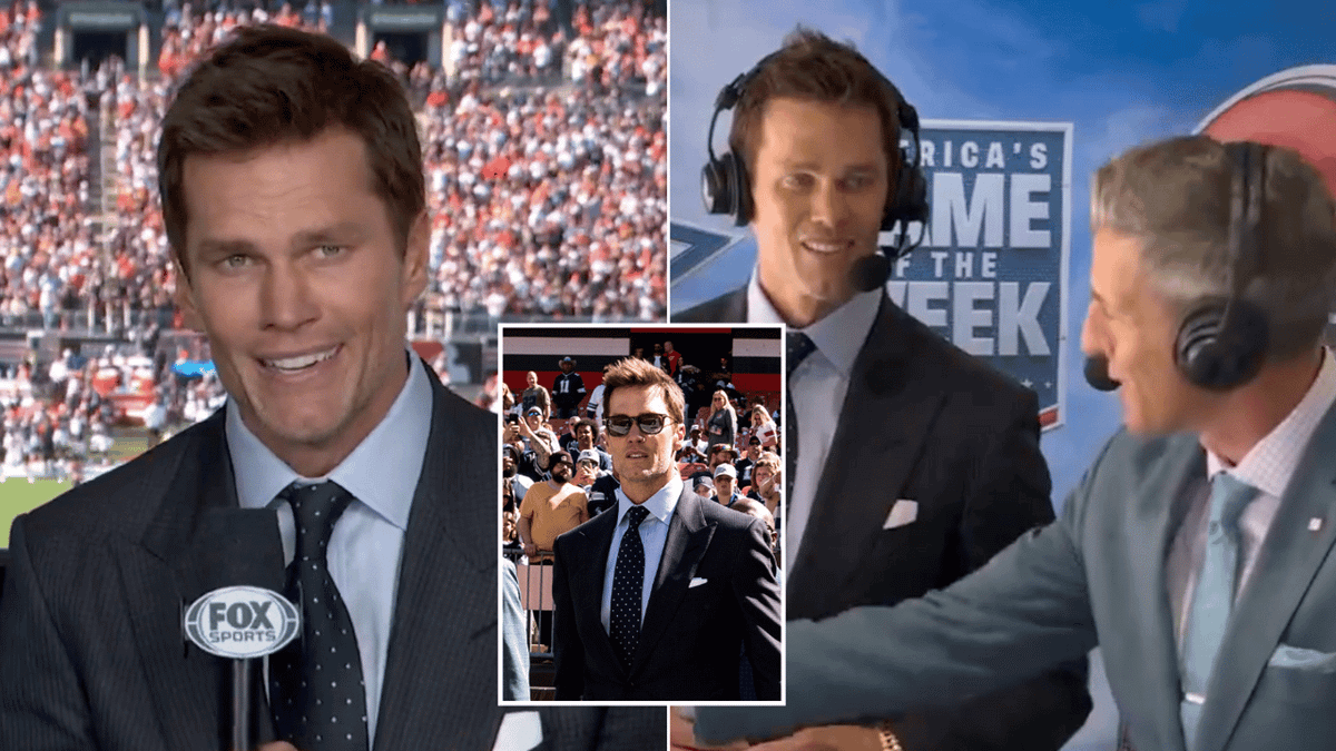 NFL fans react to what Tom Brady did hours into his 10-year $375m TV ...