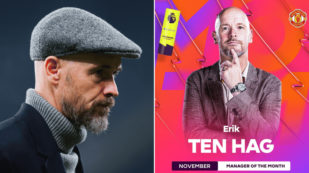 Man Utd fans are concerned by Erik ten Hag stat despite winning Manager ...