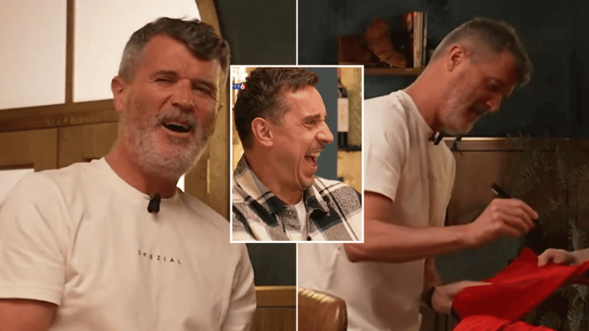 Roy Keane gives the most Roy Keane response after Gary Neville claims ...