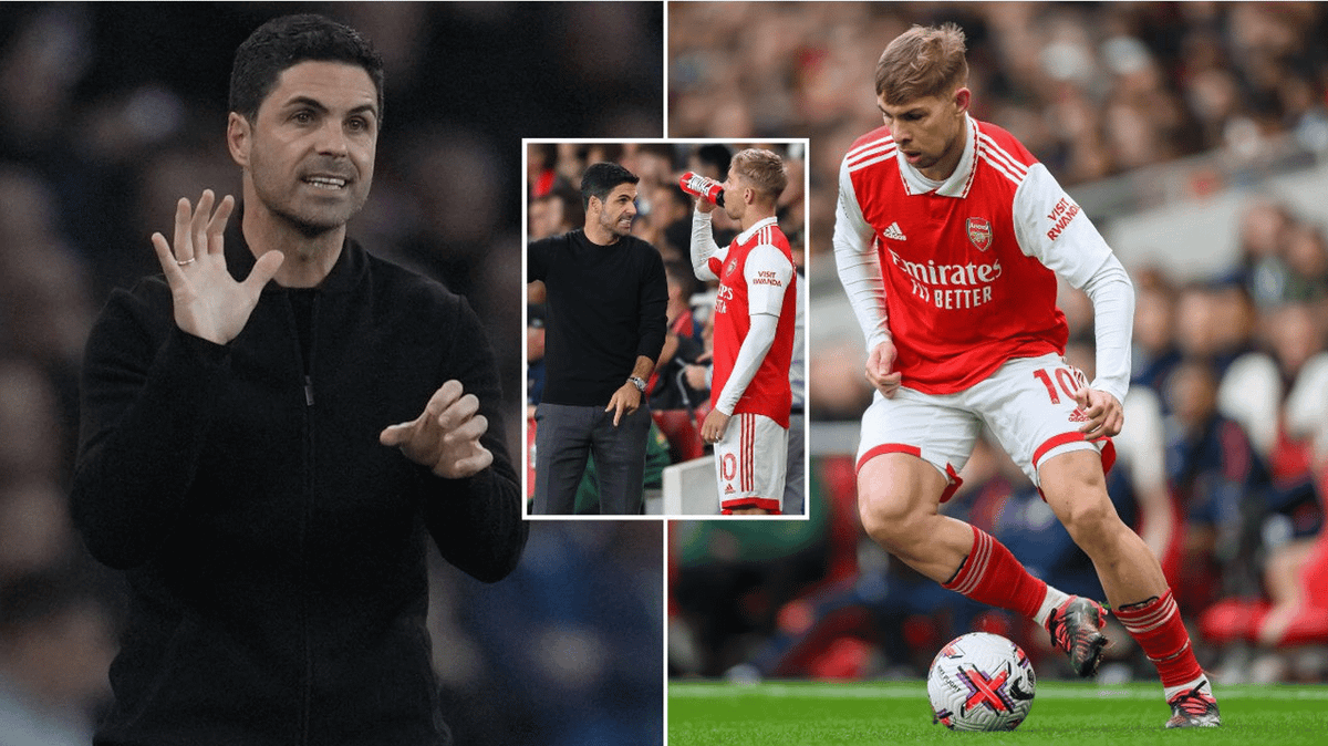 Mikel Arteta approves position change for Emile Smith Rowe amid ...