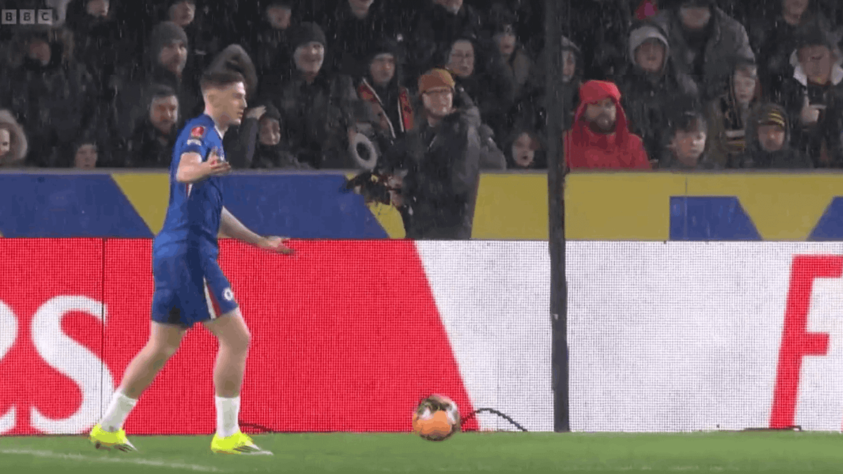 Liam Delap 'Celebrates' Scoring For Chelsea Before Instantly Missing ...