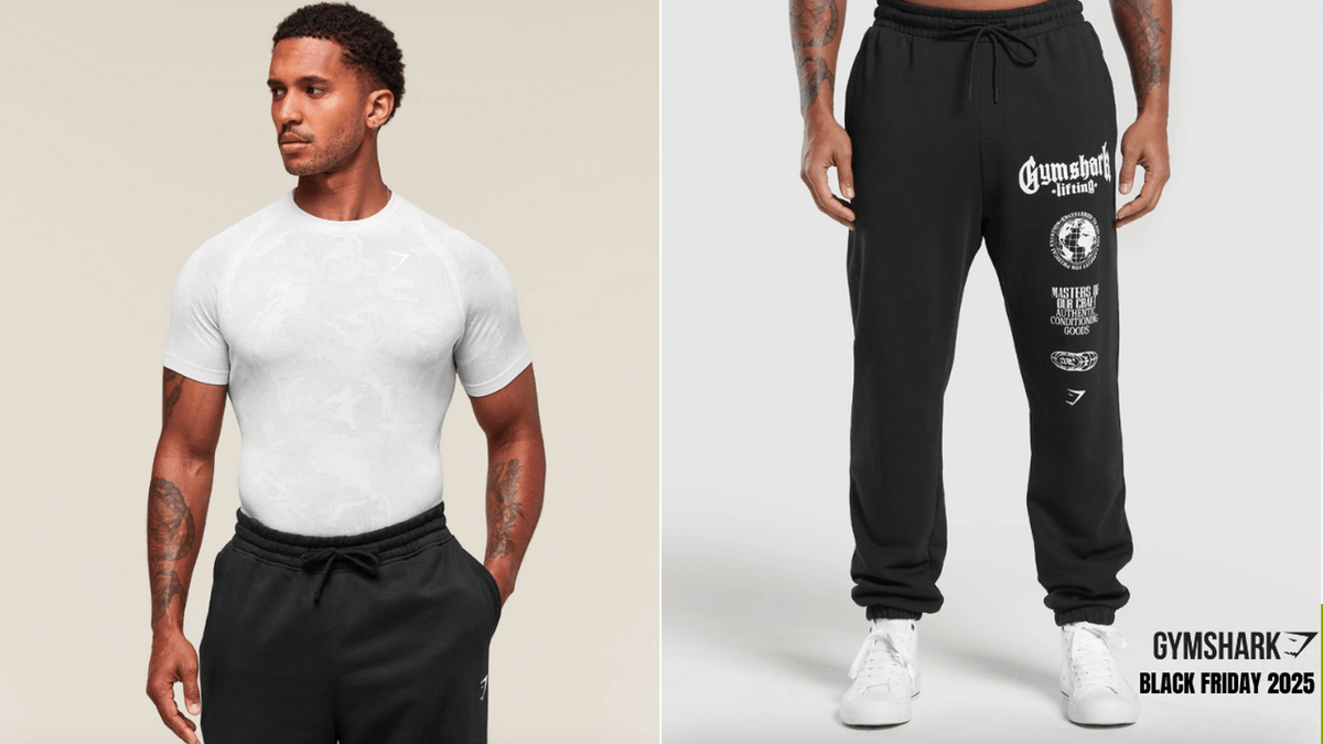 Gymshark's Best Black Friday Deals - Plus Secret Code to Get 62% Off