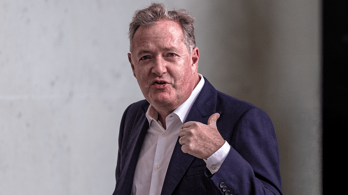 Piers Morgan's instant response to viral Man City fan drinking from an ...