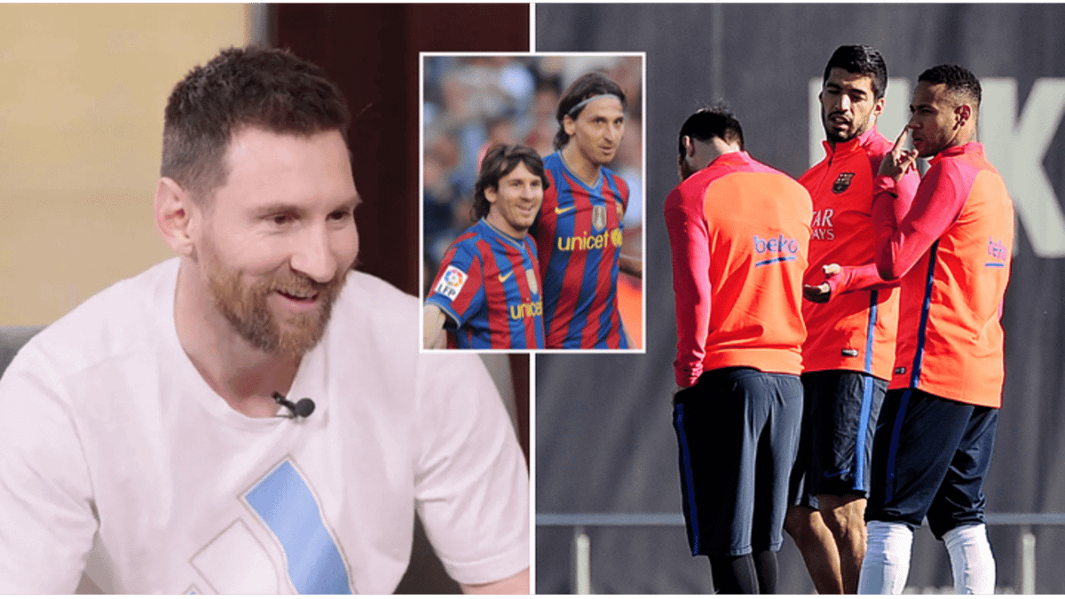 Lionel Messi names his 10 favourite team-mates throughout his career