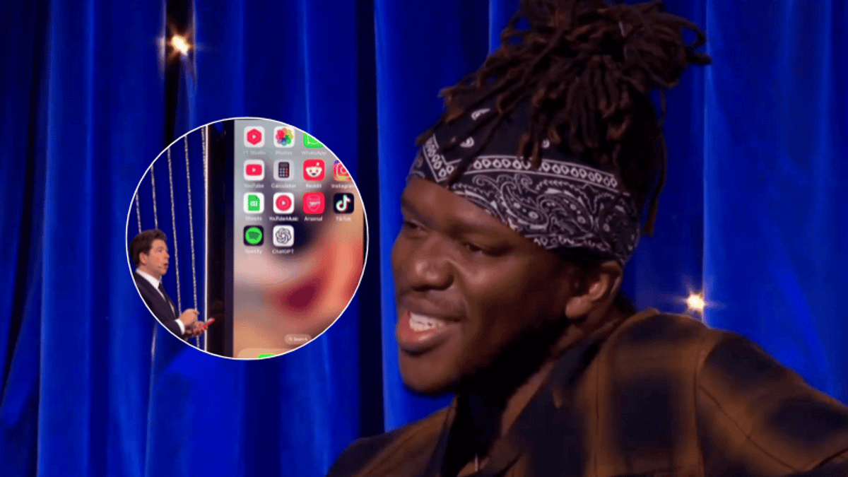 KSI Has Earnings 'Leaked' During TV Show Appearance With Michael McIntyre