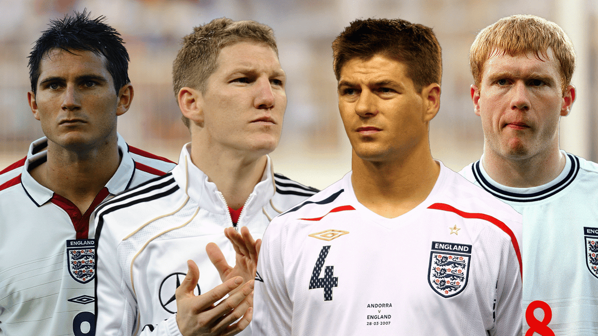 Bastian Schweinsteiger helps settle Gerrard, Lampard and Scholes debate ...