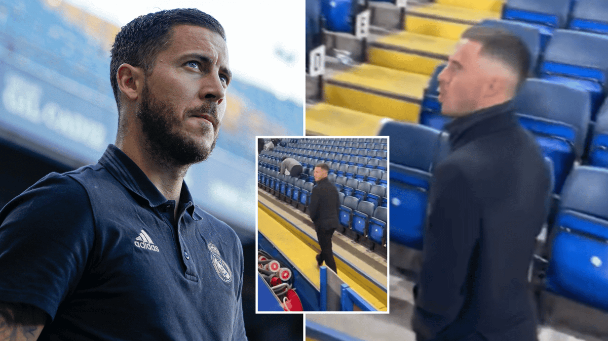 Eden Hazard told to 'come back' by Chelsea worker after Real Madrid match