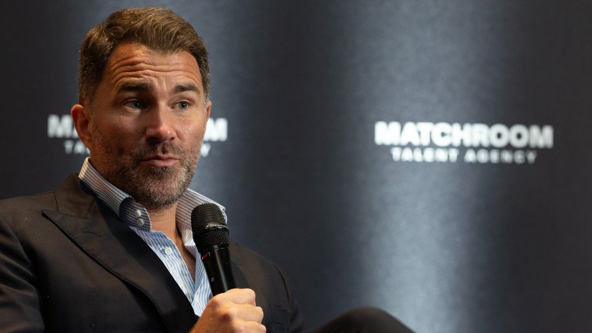 Eddie Hearn nearly 'fell off his chair' after finding out detail about ...