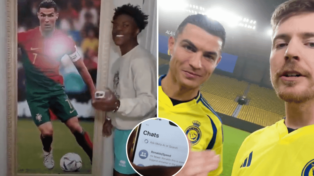 The text Speed sent to Cristiano Ronaldo has been leaked and fans are ...
