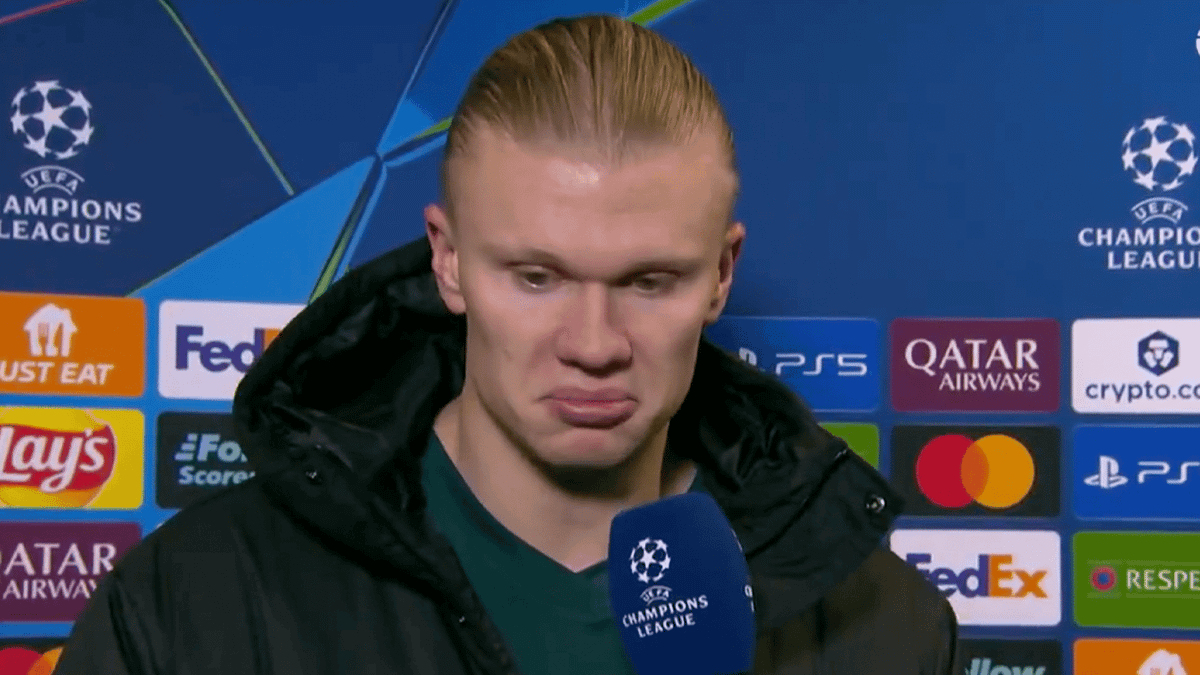 Erling Haaland 'Calls Out' Three Man City Teammates After Bodo/Glimt Defeat