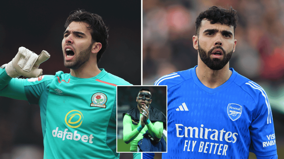 David Raya's nose was permanently changed after suffering horror facial ...