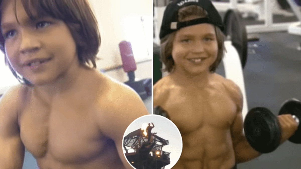 World's strongest boy dubbed 'Little Hercules' now lives very different ...