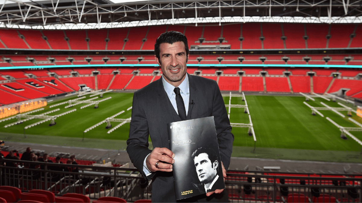 Luis Figo names the one England legend he wishes he played with for ...