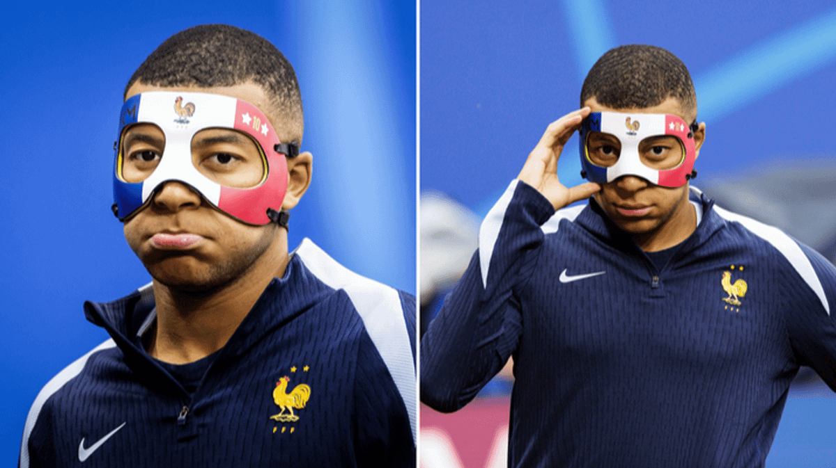 Why Kylian Mbappe won't be allowed to wear his new mask for France at ...