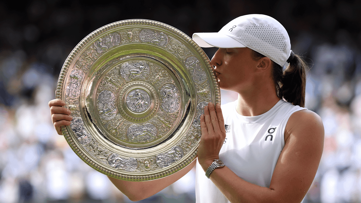 Why Iga Swiatek has had her Wimbledon trophy taken off her after ...