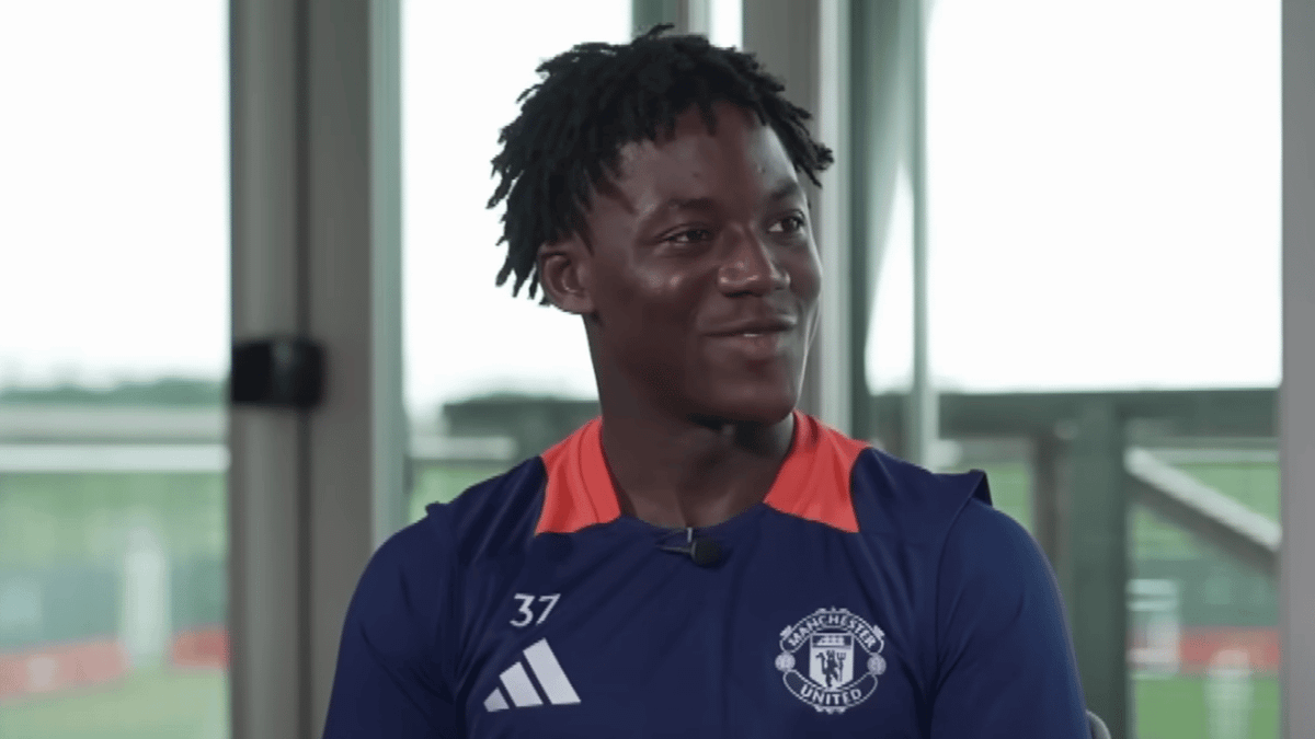 Kobbie Mainoo reveals he eats the same exact meal before every Man Utd ...