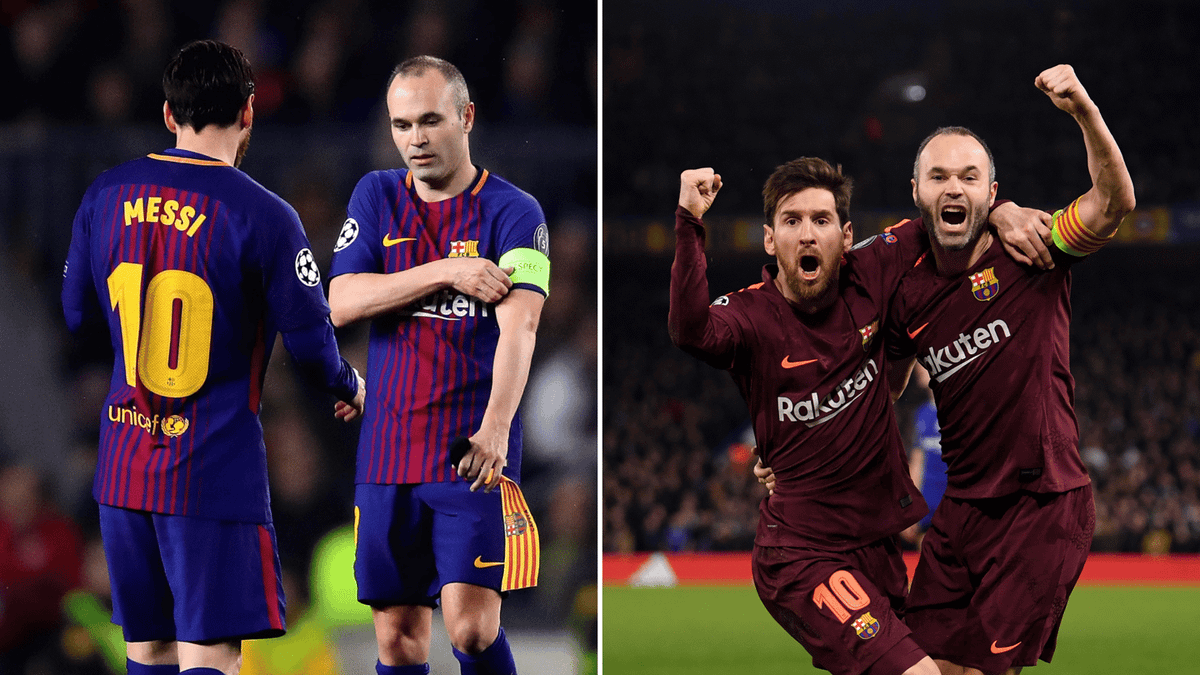 The eight words Lionel Messi would say to Andres Iniesta in difficult games