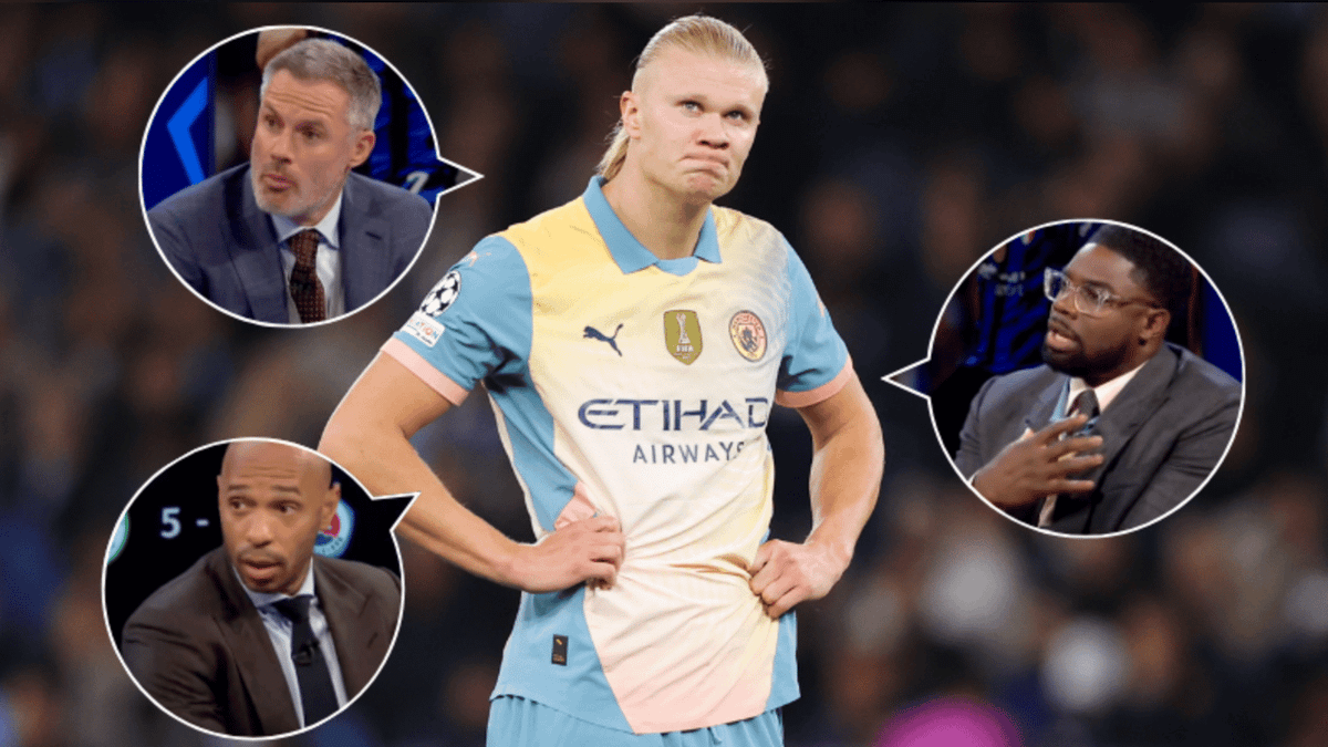 CBS Sports panel expertly break down Erling Haaland performance in ...