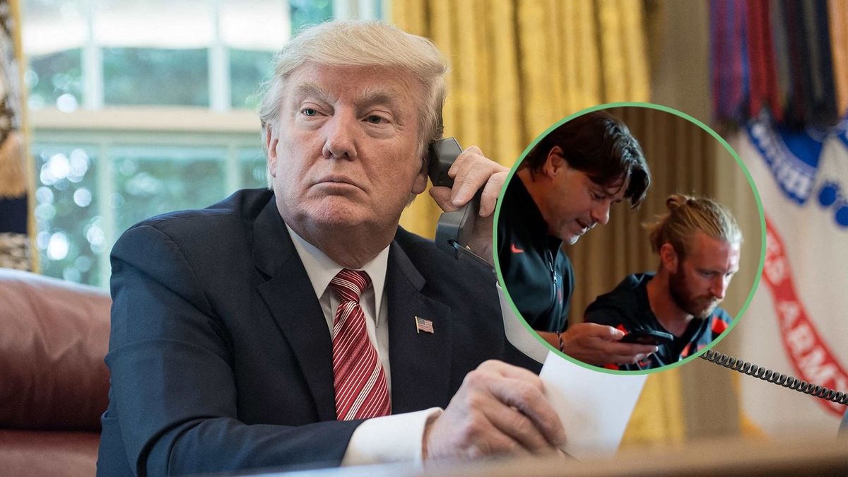Donald Trump brutally ignored by USA captain Tim Ream during awkward ...