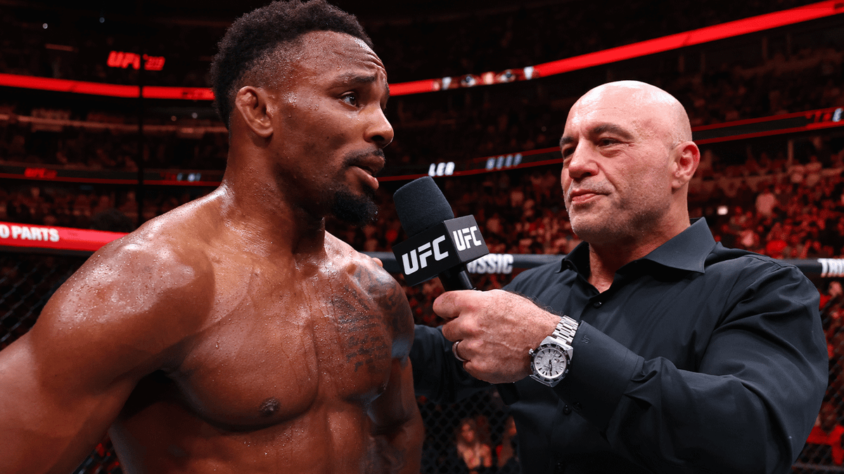British fighter who won with spinning elbow at UFC 319 was shot in face ...