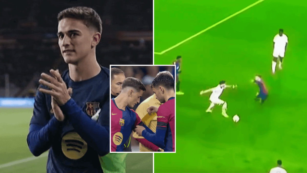 Fans in hysterics after seeing what Gavi did in first 20 seconds of ...