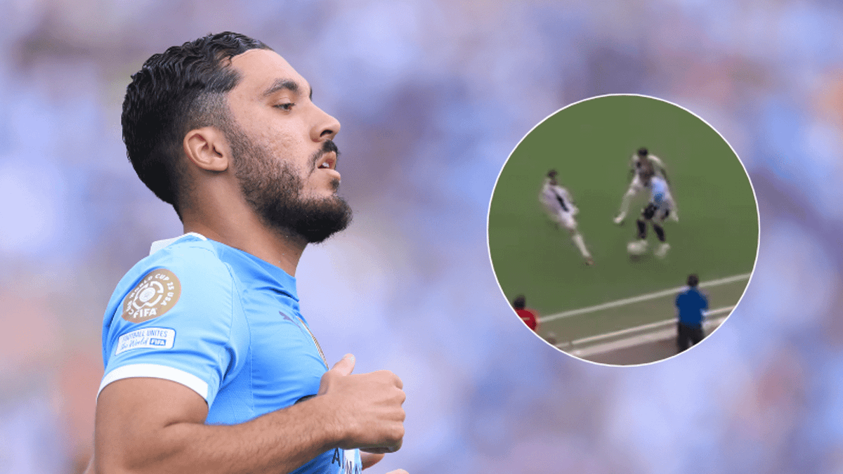 A compilation of Rayan Cherki's cameo for Man City in their Club World ...